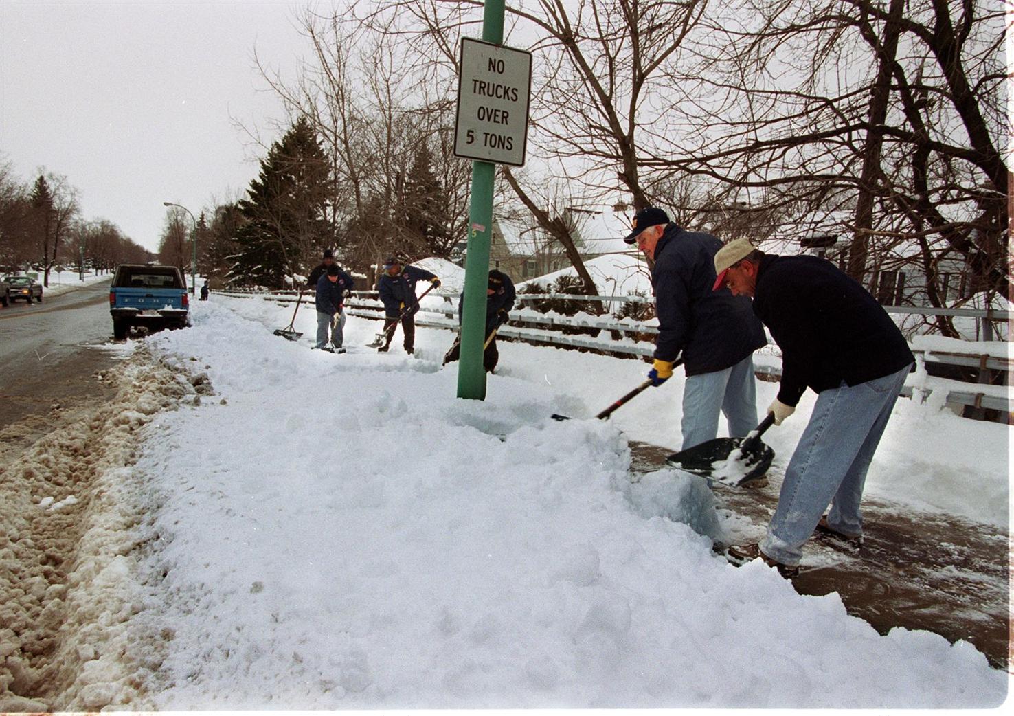 The snowstorm of December 2001