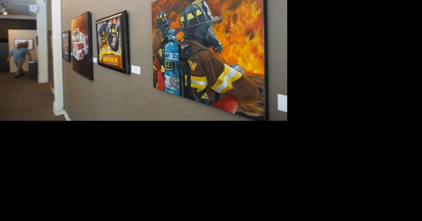 Artists Group Gallery showcases art by front-line workers, first responders