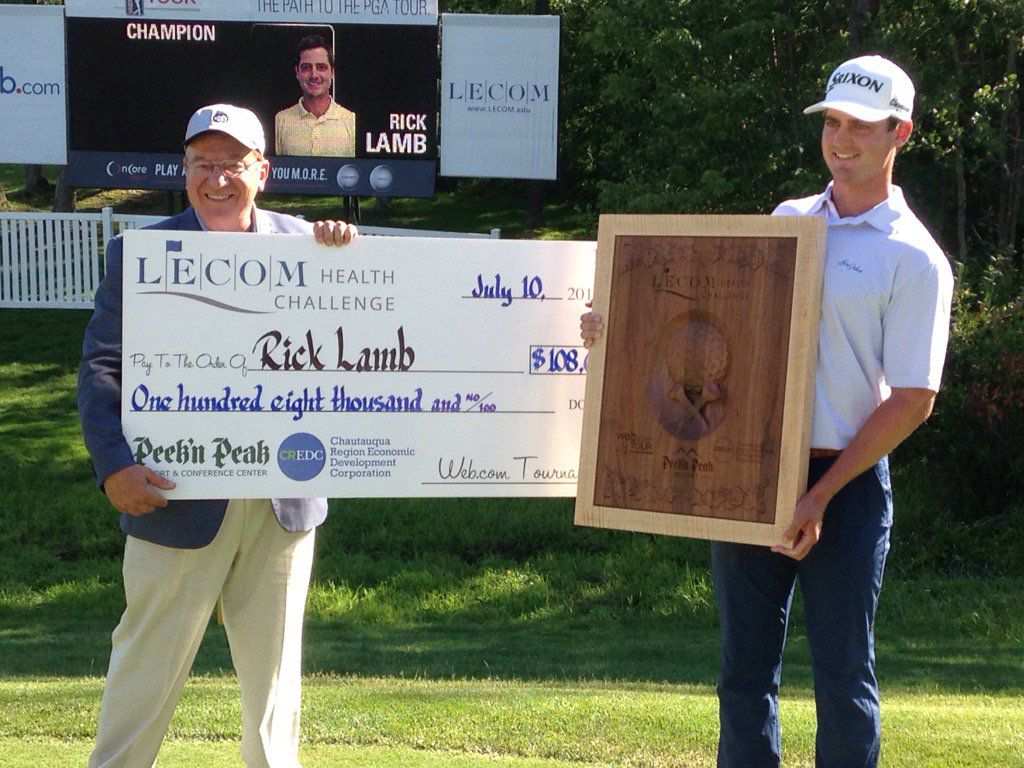 Rick Lamb goes from Monday qualifier to champion at Web.com Tour's ...