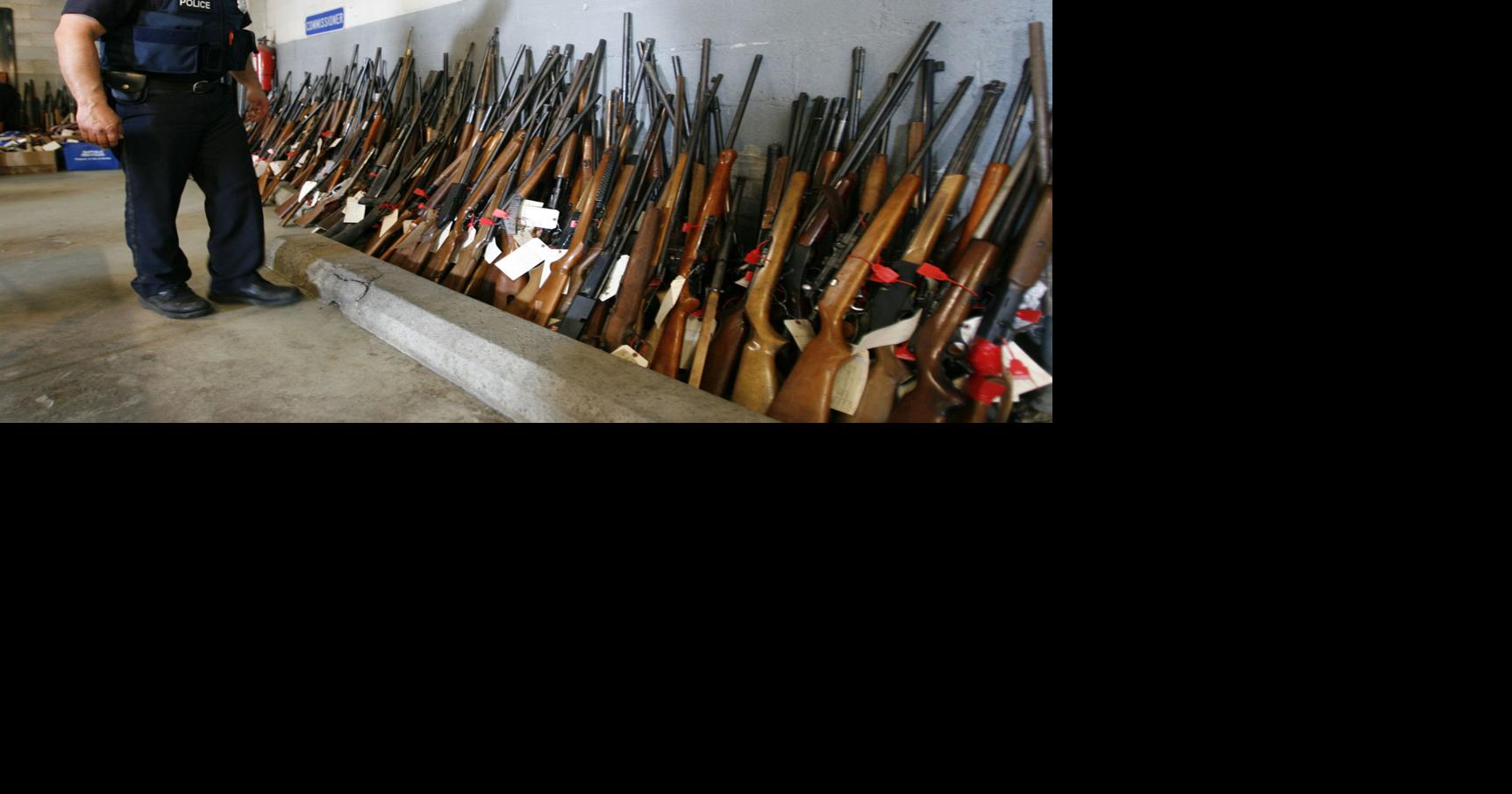 Gun owners turn in 196 firearms during buyback program in Niagara Falls