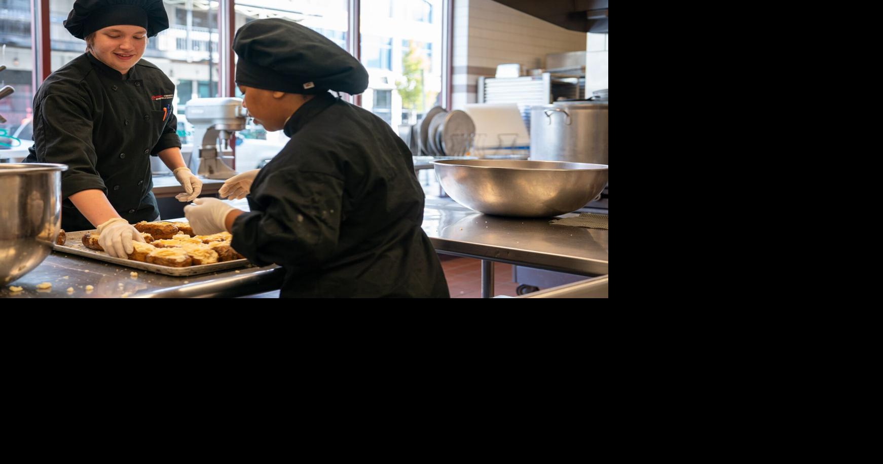 At Emerson Commons, Buffalo teen cooks serve lunch deals