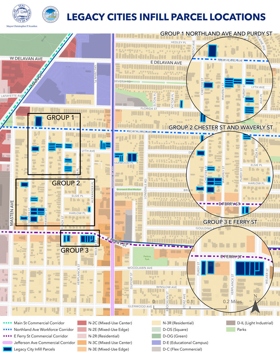 Buffalo targets East Side parcels for home redevelopment