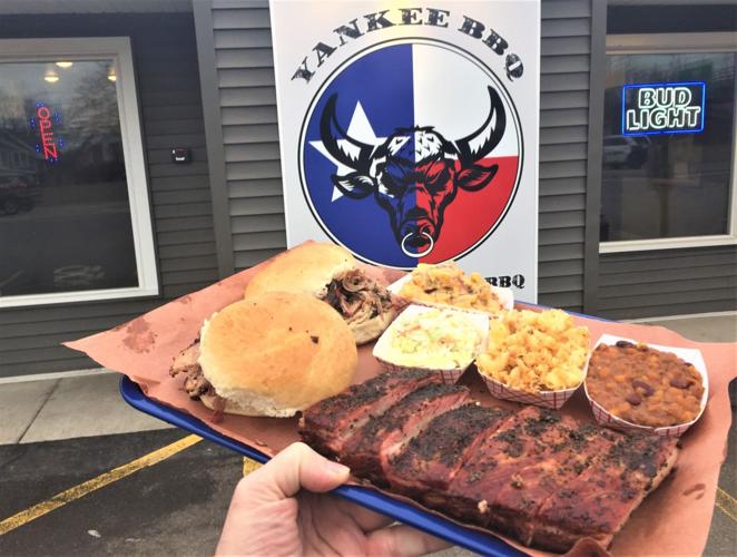 Oak-smoked spare ribs, cheesecake, and more at Woodlawn's Yankee BBQ