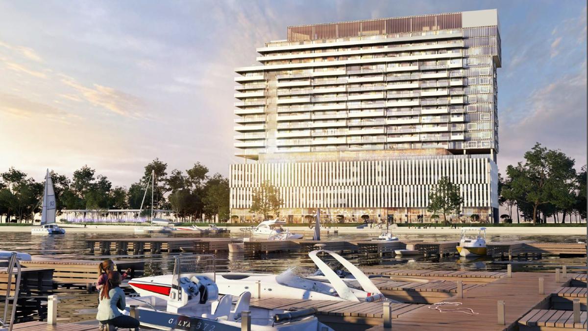 Revised Queen City Landing project faces storm of opposition