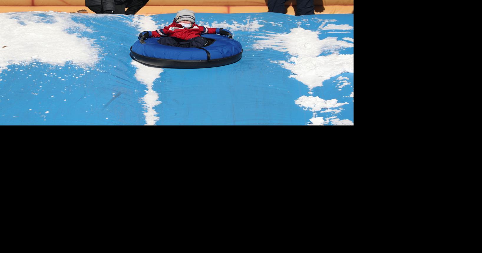 40-foot-high 'Snowzilla' towers over Canalside, offers challenge to ...