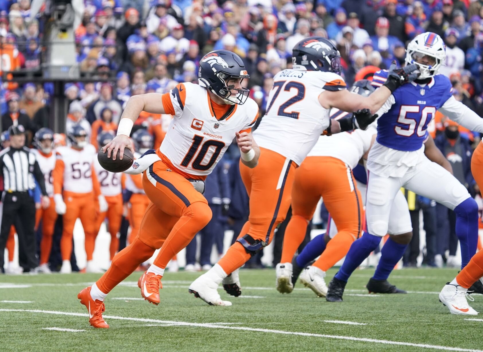 Broncos QB Bo Nix on the Bills: 'They know how to win'