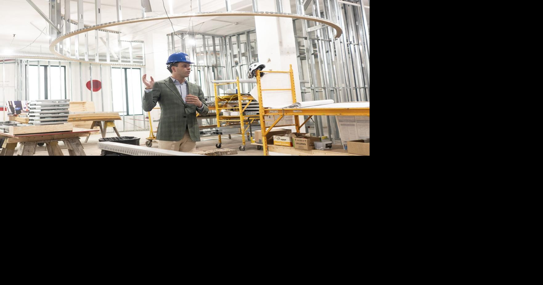 Buffalo Museum of Science building sports-themed exhibit