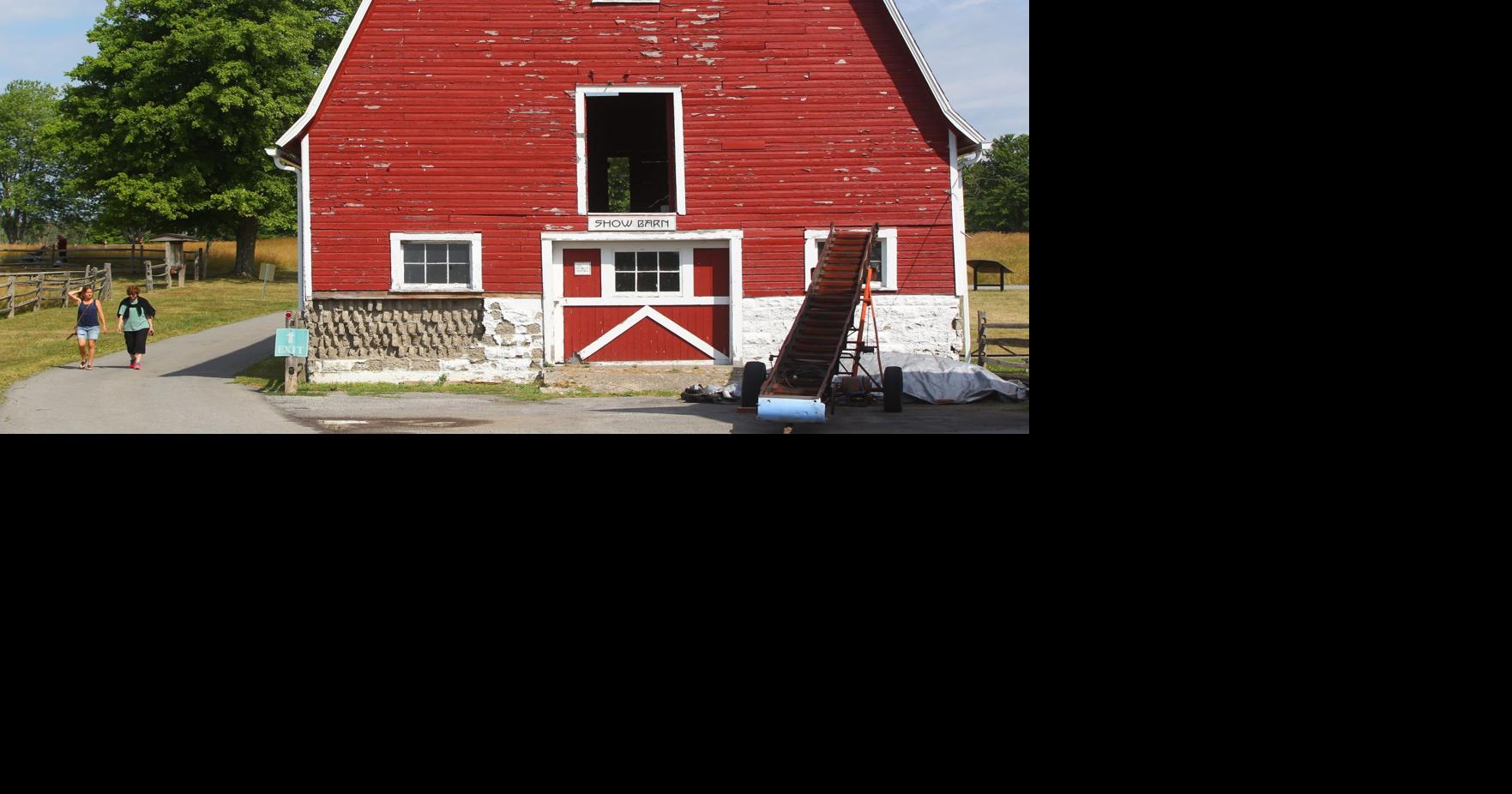 Iconic barns to receive a makeover at Knox Farm State Park