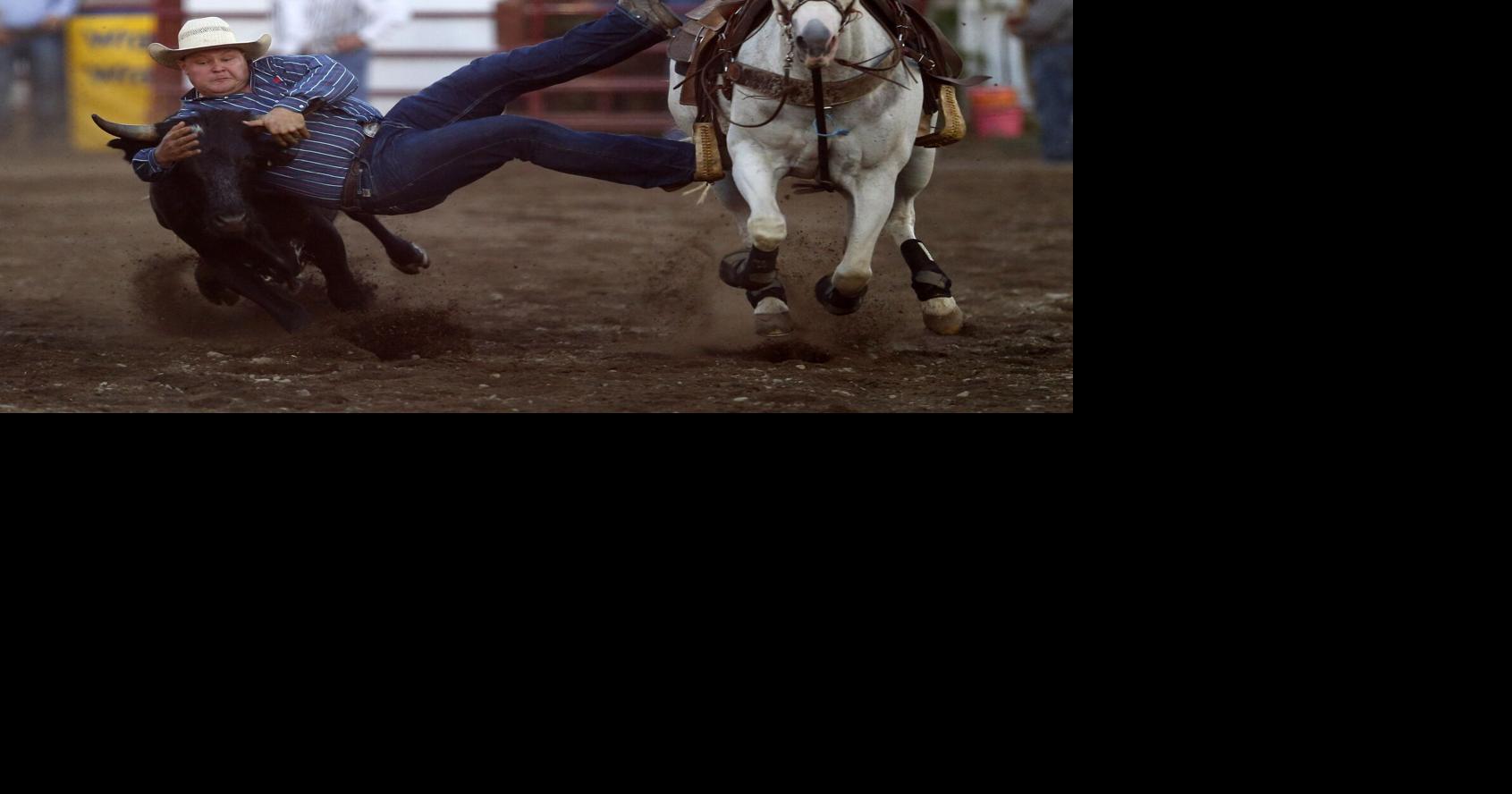 Broncs, bulls and cracked ribs, it’s a cowboy thing at Gerry Rodeo