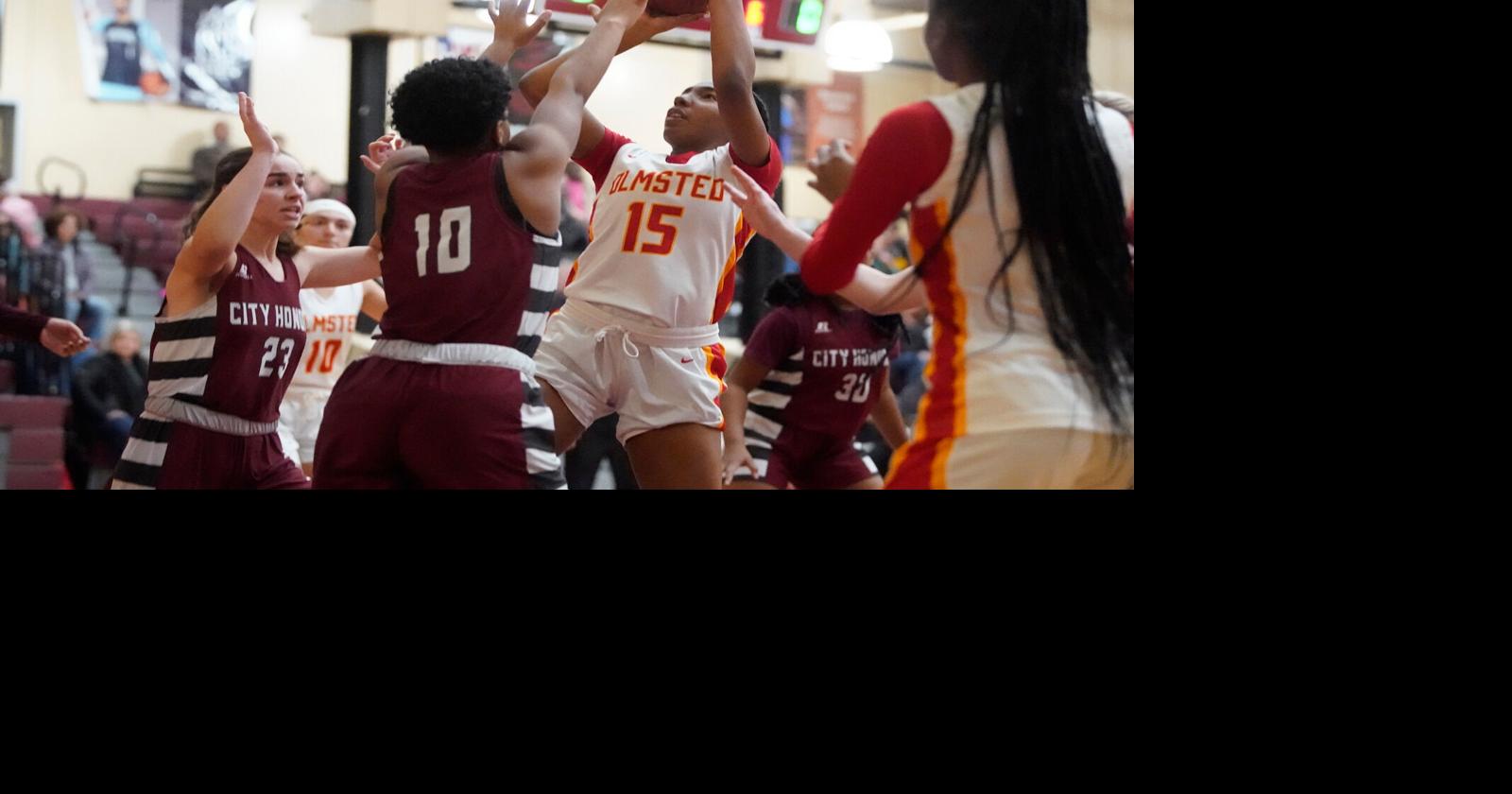 Olmsted's Brooklyn Bullock reaches 1,000 points; boys and girls MLK ...
