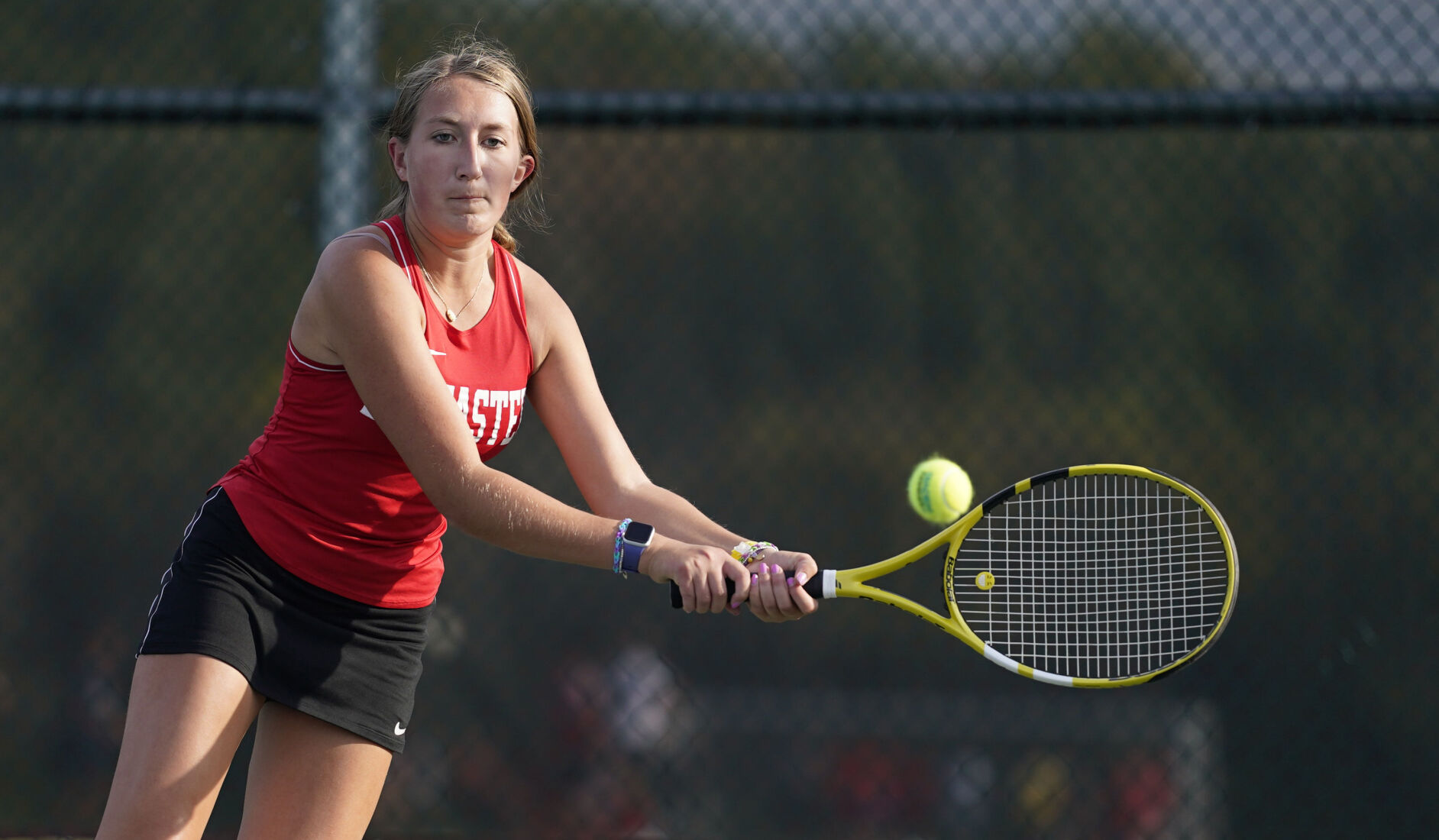 Photos: Clarence tennis player Sofia Banifatemi defeats Lancaster's Carrie Kornacki