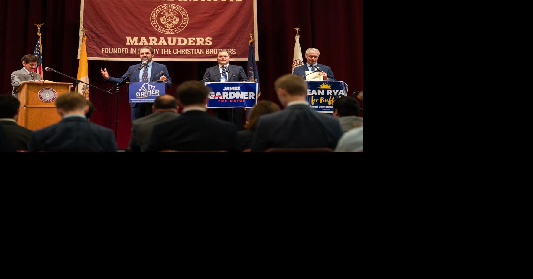 3 Buffalo mayoral candidates spar at St. Joe's debate