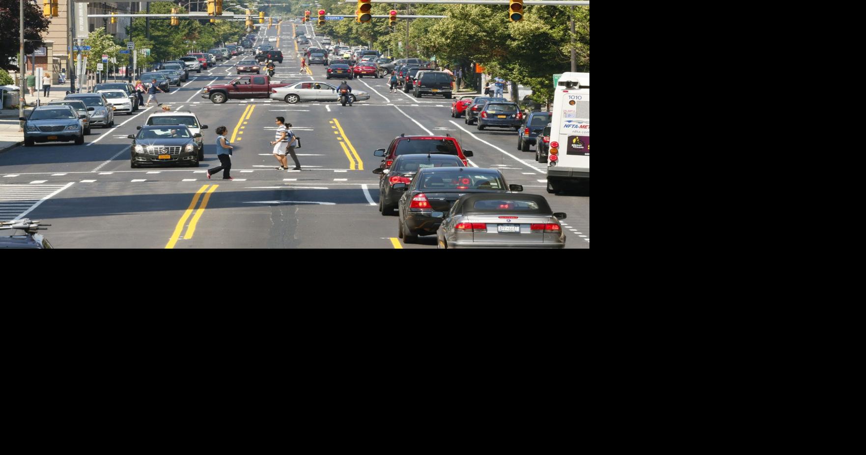 Delaware Avenue traffic changes get mixed reactions