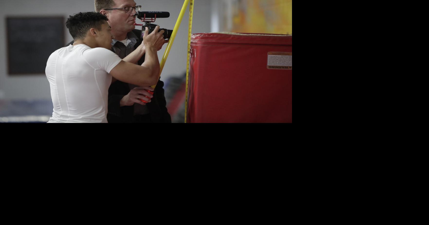 Ex-UB football player hopes he set world box jump record