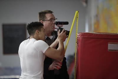 Ex-UB football player hopes he set world box jump record