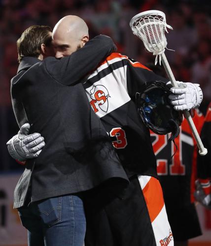 Buffalo Bandits raise NLL championship banner, beat San Diego in home opener