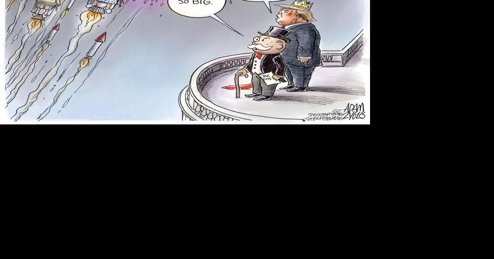 Adam Zyglis: Trump Budget Bill Passes