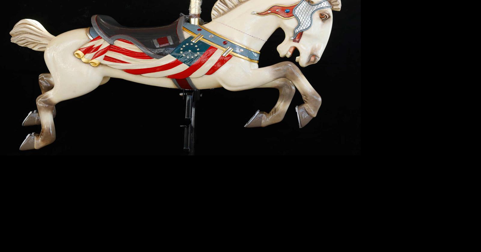 Before and after: Restored animals of the Buffalo Heritage Carousel
