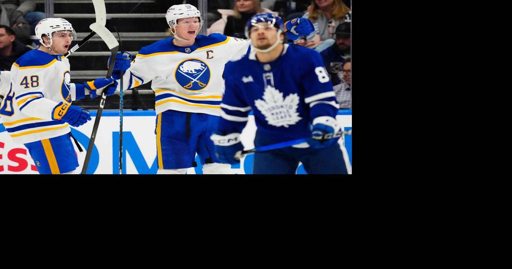 Buffalo Sabres defeat Toronto Maple Leafs, 7-4
