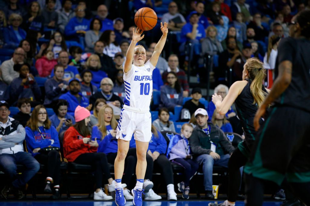 'It's still a struggle, every single day,' UB's Hanna Hall says