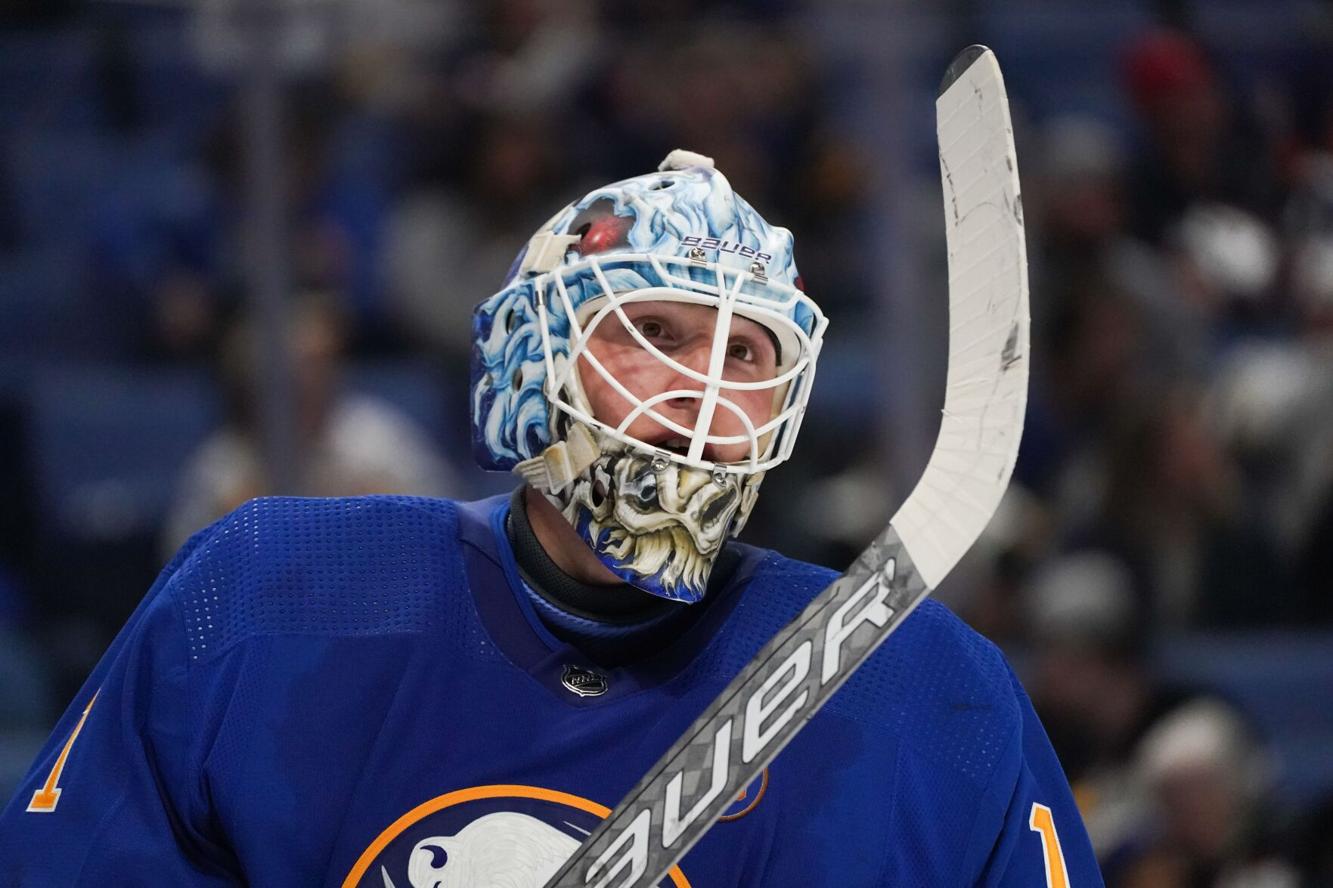 Ukko-Pekka Luukkonen's winding path to Sabres' No.1 goalie