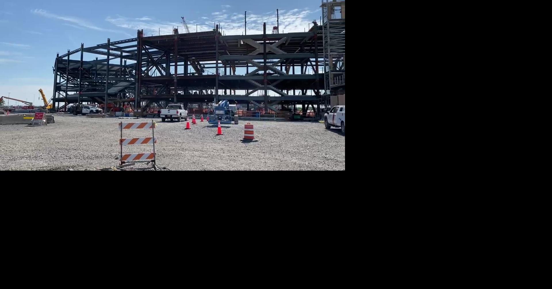 Construction continues at new Highmark Stadium