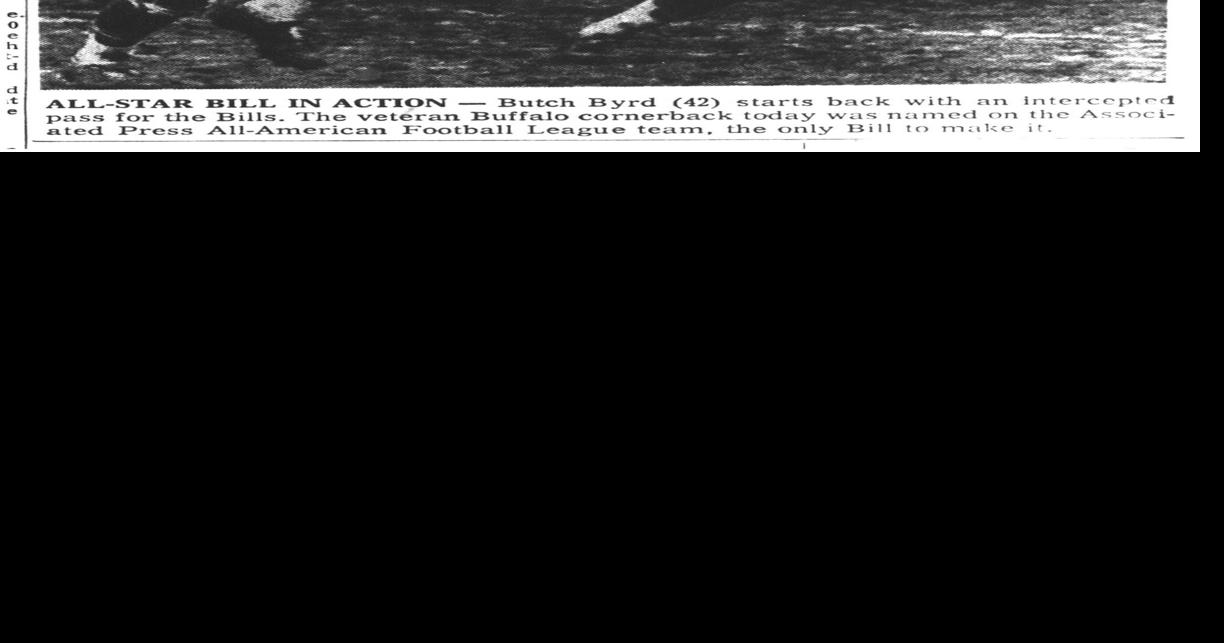 Dec. 10, 1969: Butch Byrd is the Bills' only All-Star