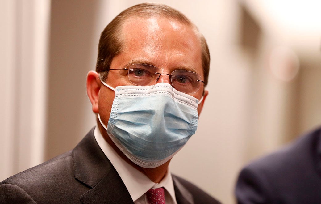 Azar's visit reinforces Roswell Park, region's role in combating Covid-19