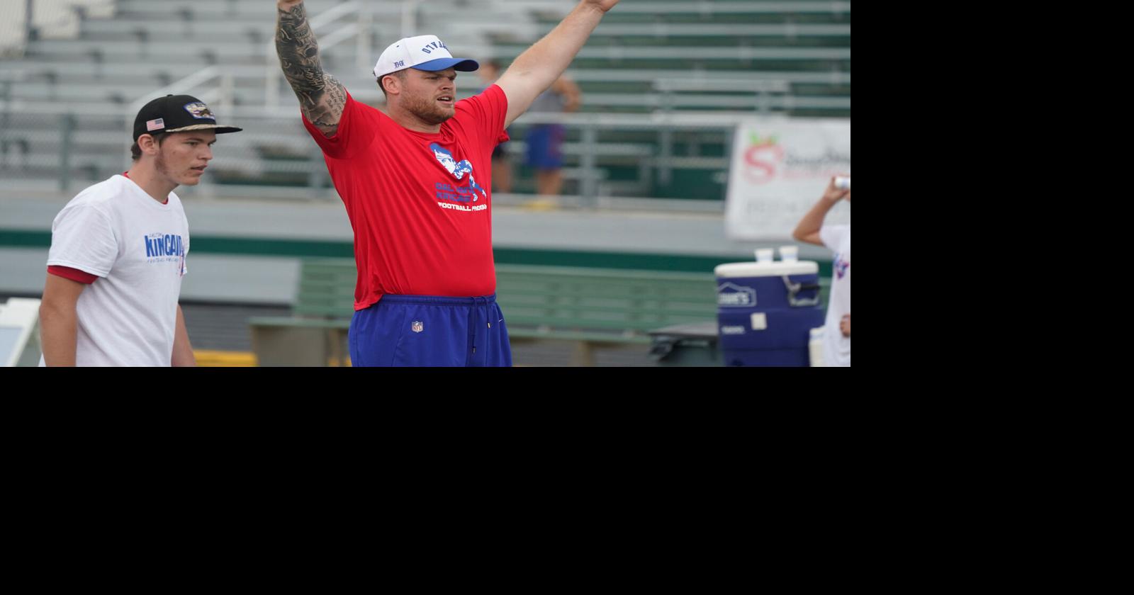 Bills' Spencer Brown focused on field, not contract