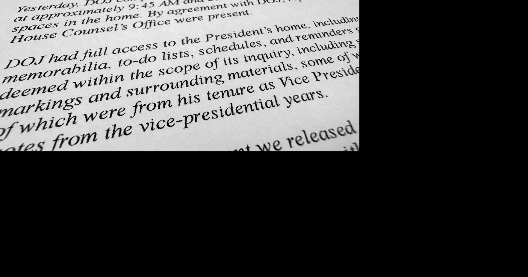 Letter: Double standards loom in huge favor of Democrats