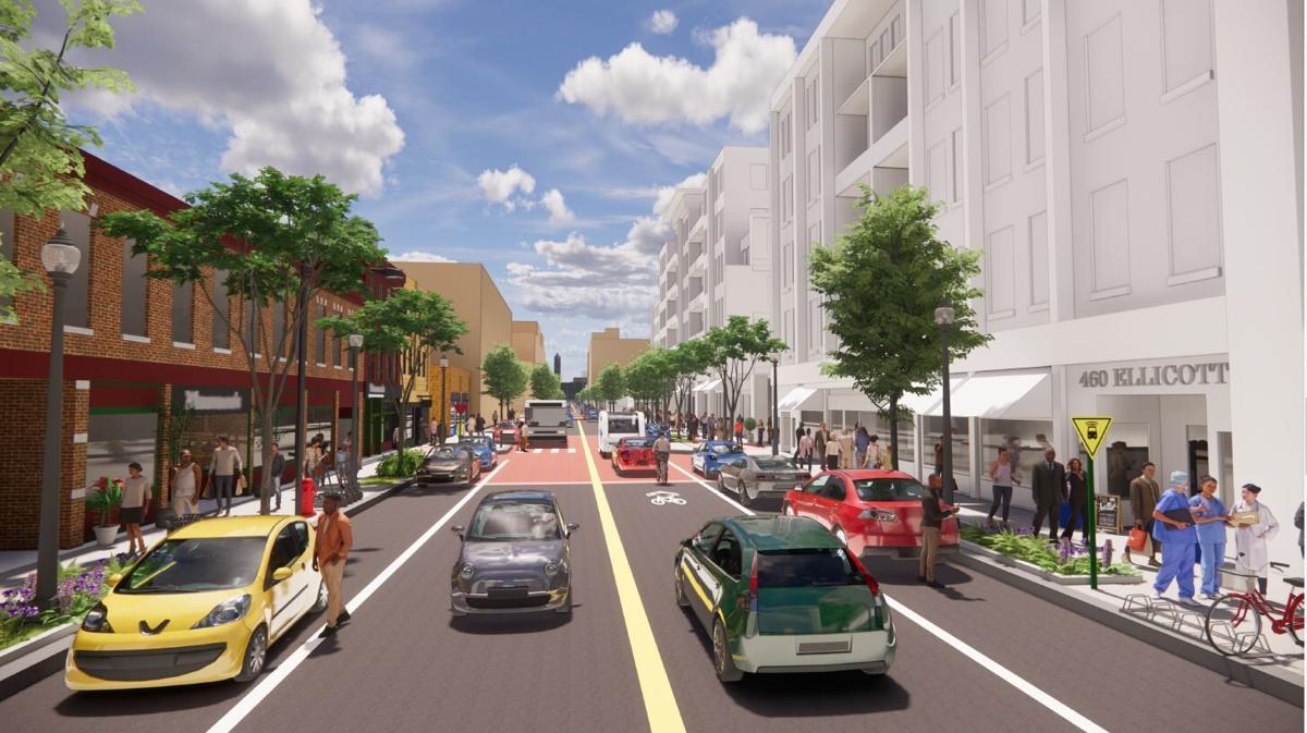Could Ellicott Street be in line for a makeover?