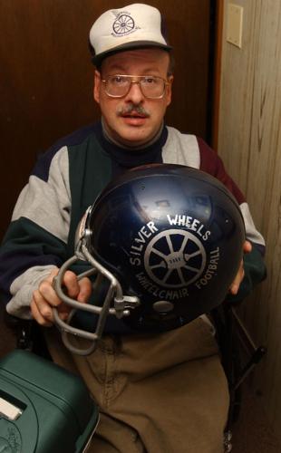 Patrick G. Rowe, founder of wheelchair football club