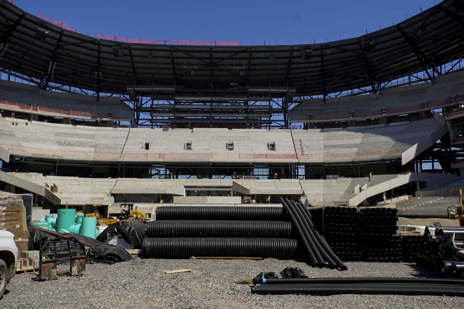 Photos: Take a field-level look at new Bills stadium construction