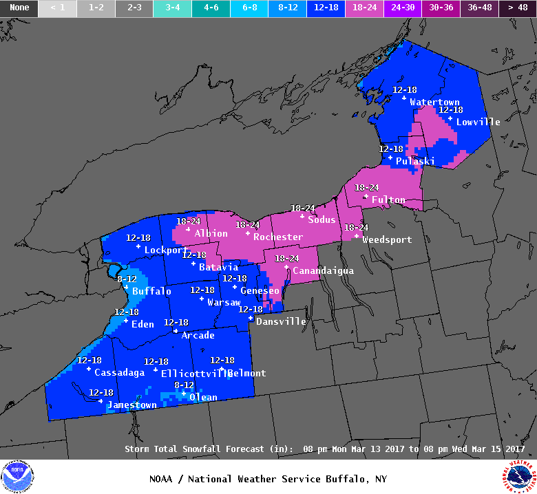 Record-breaking snowfall Tuesday is largest of winter season | Local ...