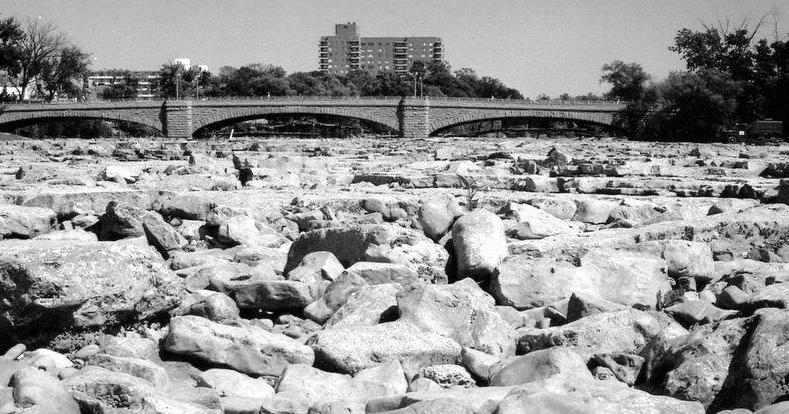 Watch: What the dewatered falls looked like in August 1969