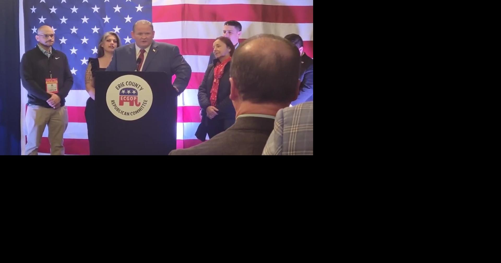 Lancaster Supervisor-elect Robert Leary on election night