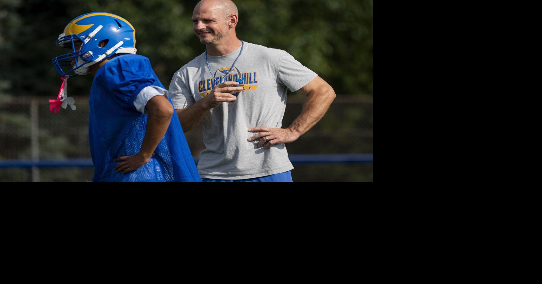 Cleveland Hill coach Scott Przybysz learns from Glen Graham