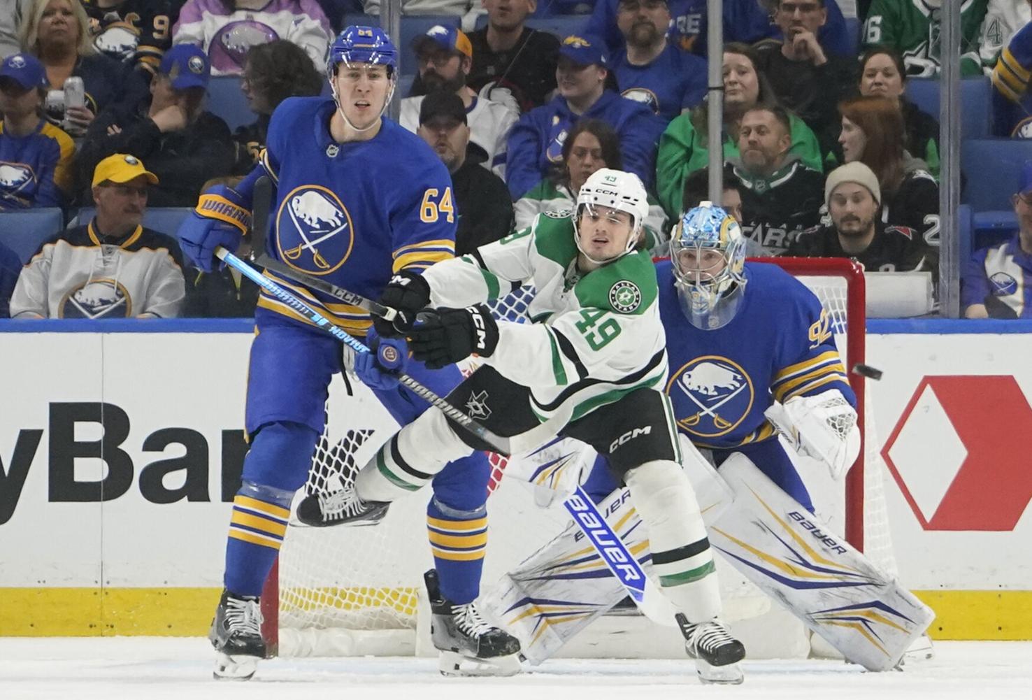 Buffalo Sabres fall to Dallas Stars in regular season finale