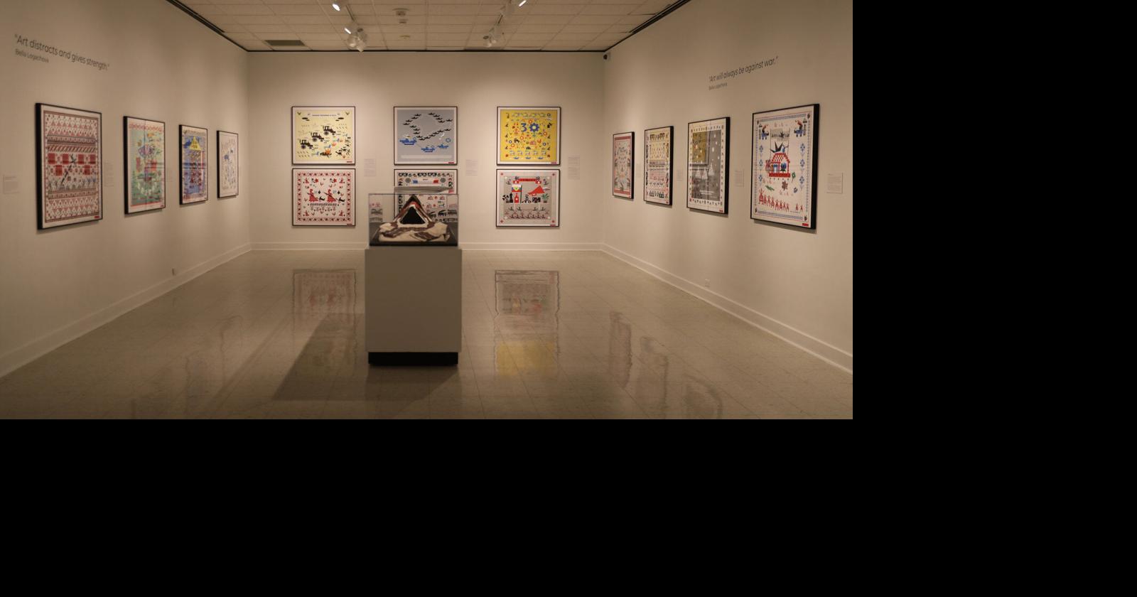 Ukrainian art exhibition offers insight into ongoing war