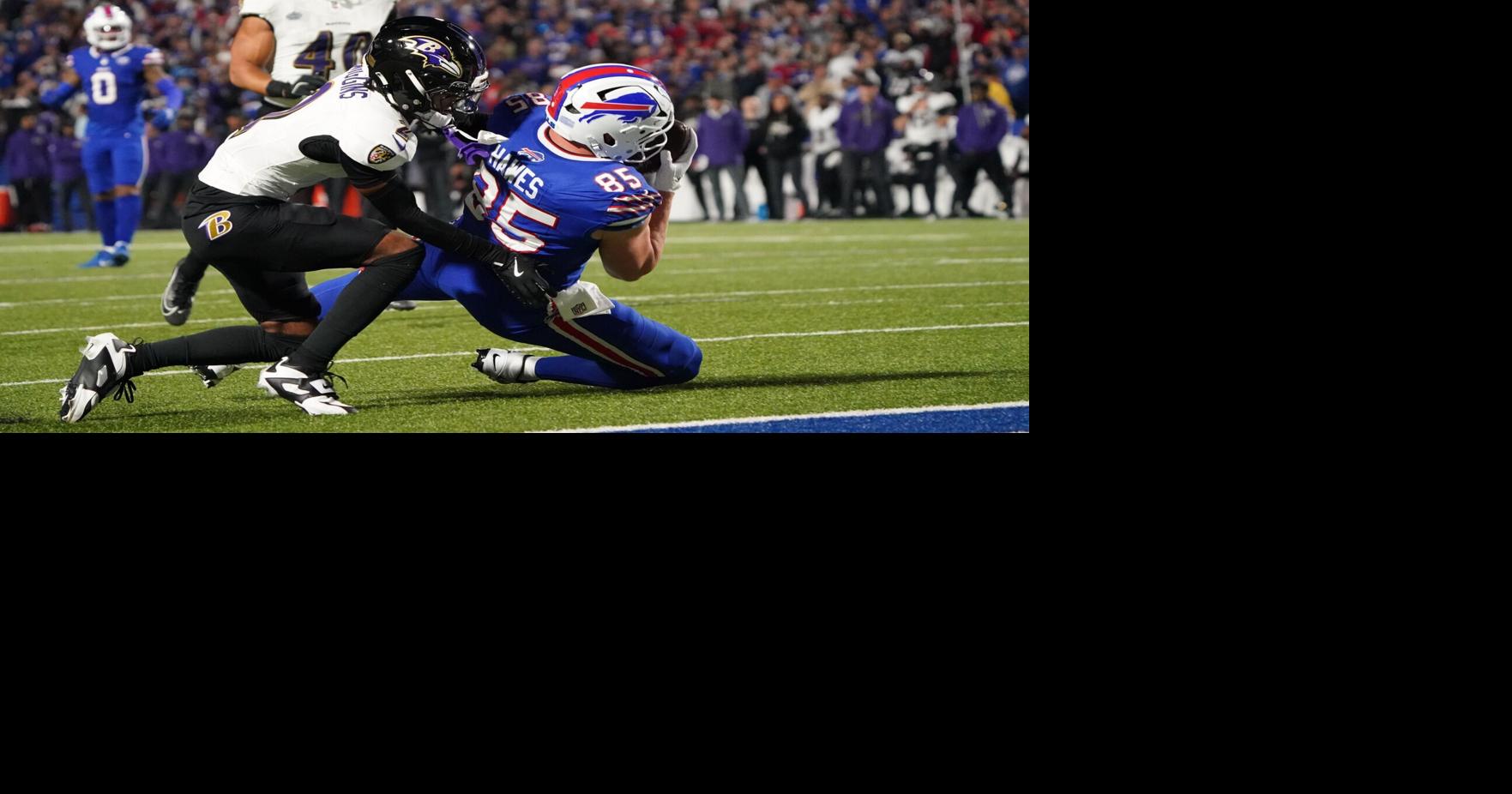 Jackson Hawes an unlikely contributor in Bills' comeback win