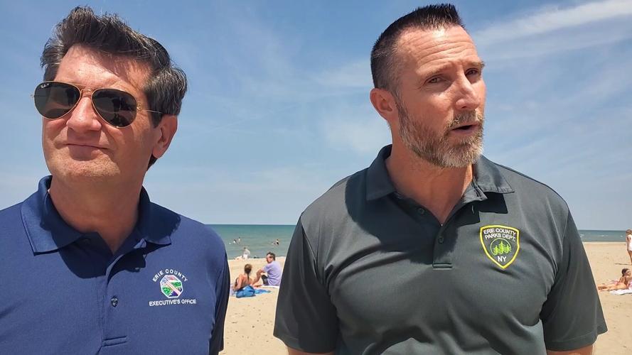 Bennett Beach open and staffed with lifeguards