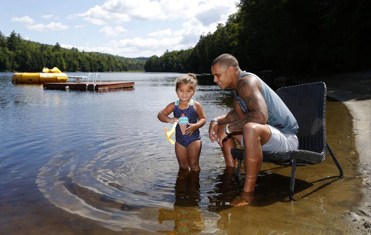 A day with Rachel Bush and Jordan Poyer