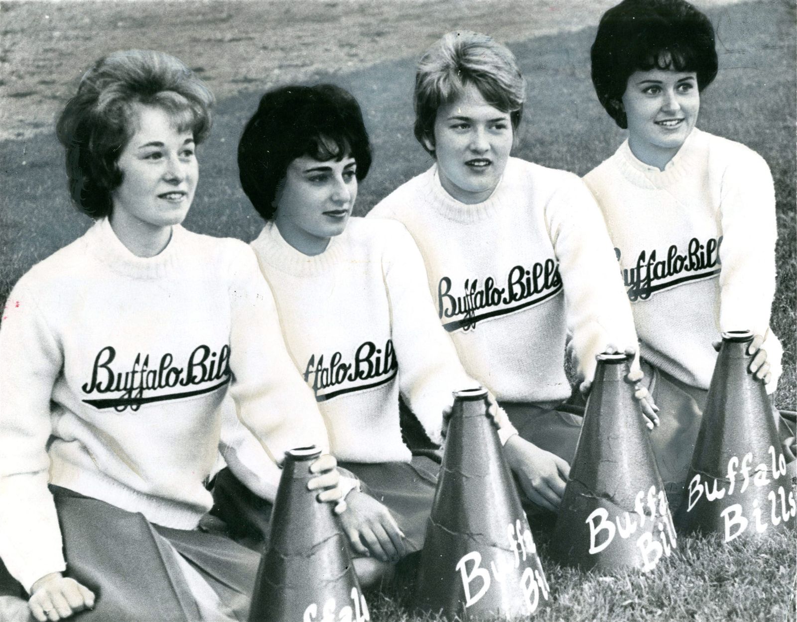 Decades of Buffalo Jills cheerleaders