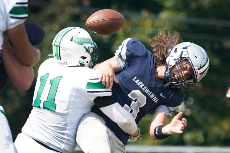 Photos: Lackawanna football defeats Lewiston-Porter 34-17