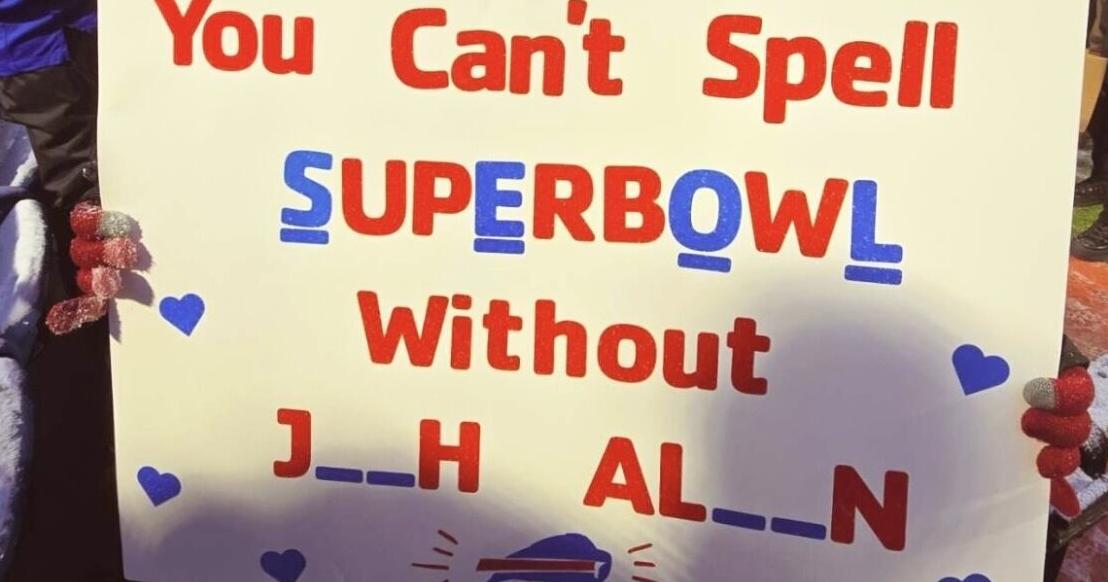 'You can't spell Super Bowl without' ... Josh Allen? Bills fan explains ...