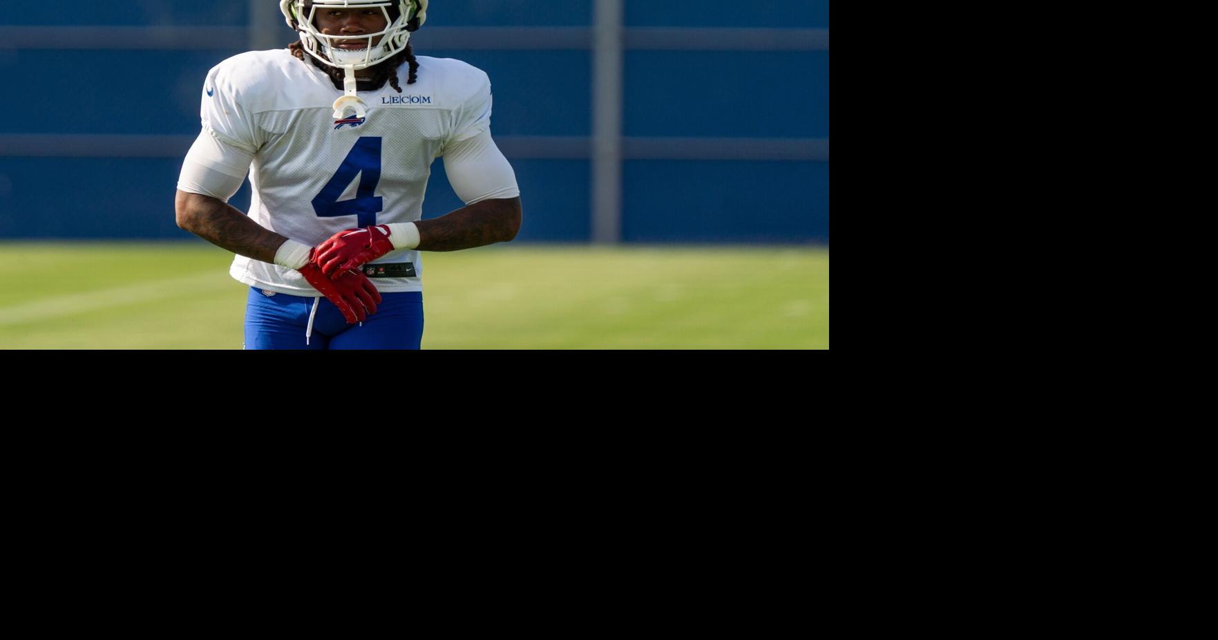 Bills running back James Cook returns to practice