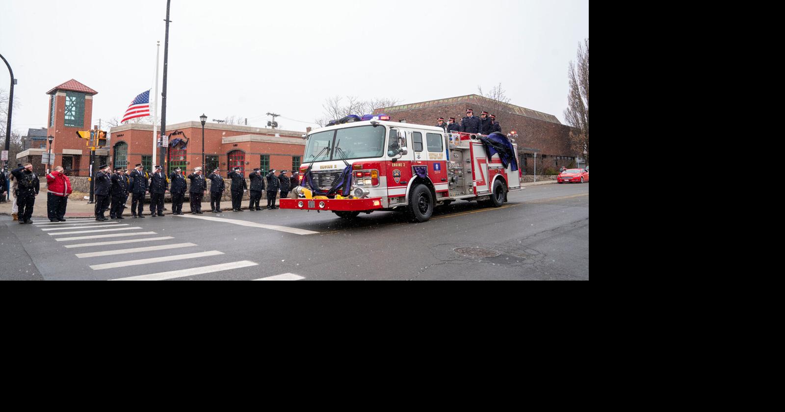 Photos: The funeral for fallen Buffalo firefighter Jason Arno