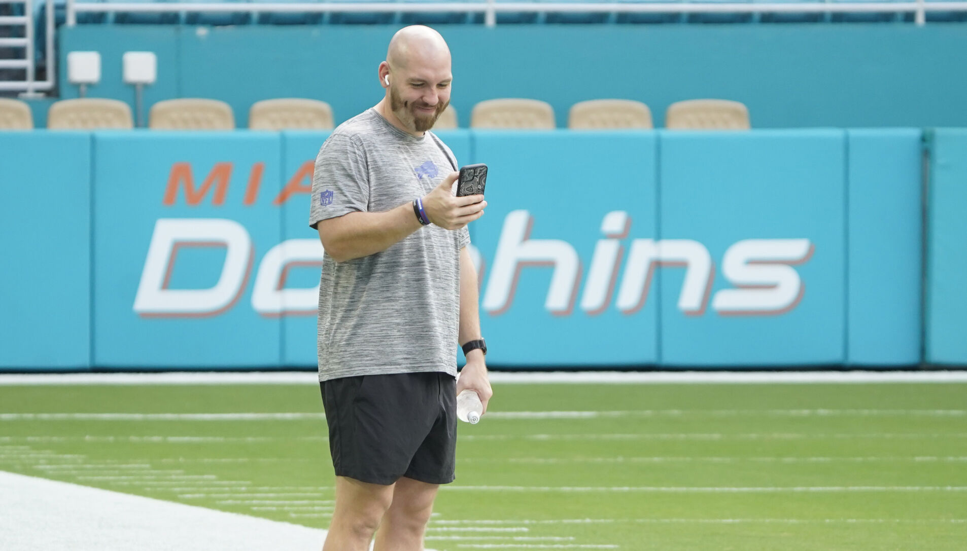 Bills long snapper Reid Ferguson climbs record book
