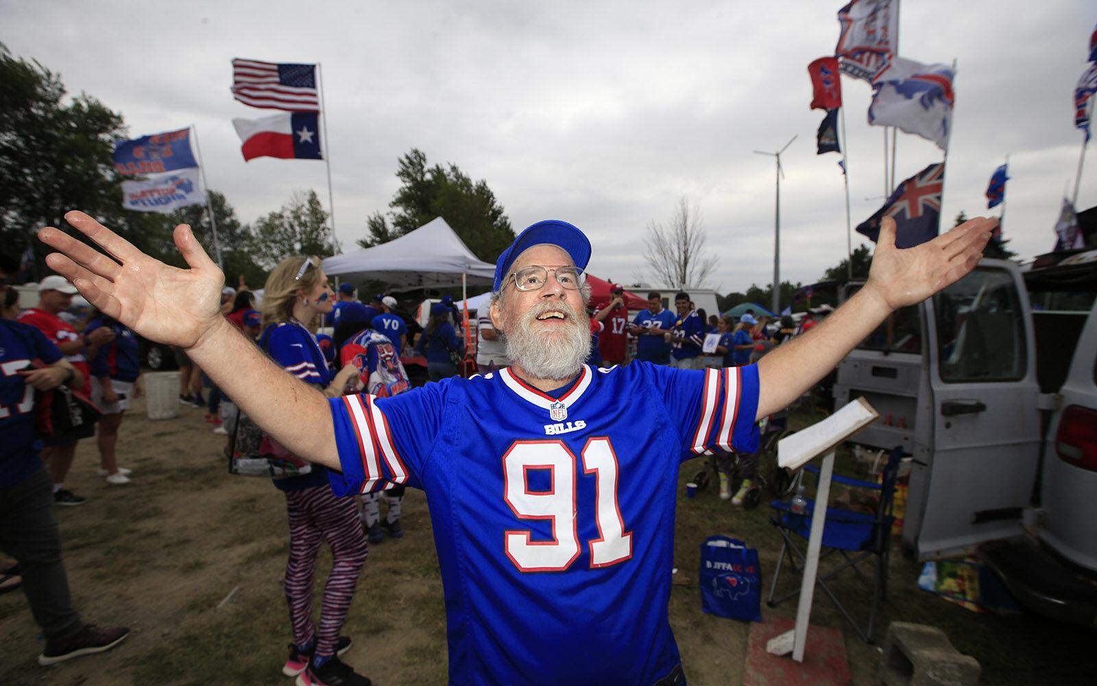 Bills super fan 'Pinto Ron' ready for the season – but hold the condiments