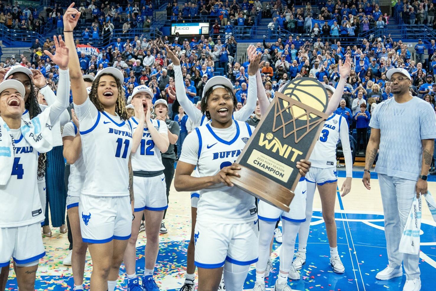 UB women's basketball tops Troy for WNIT title